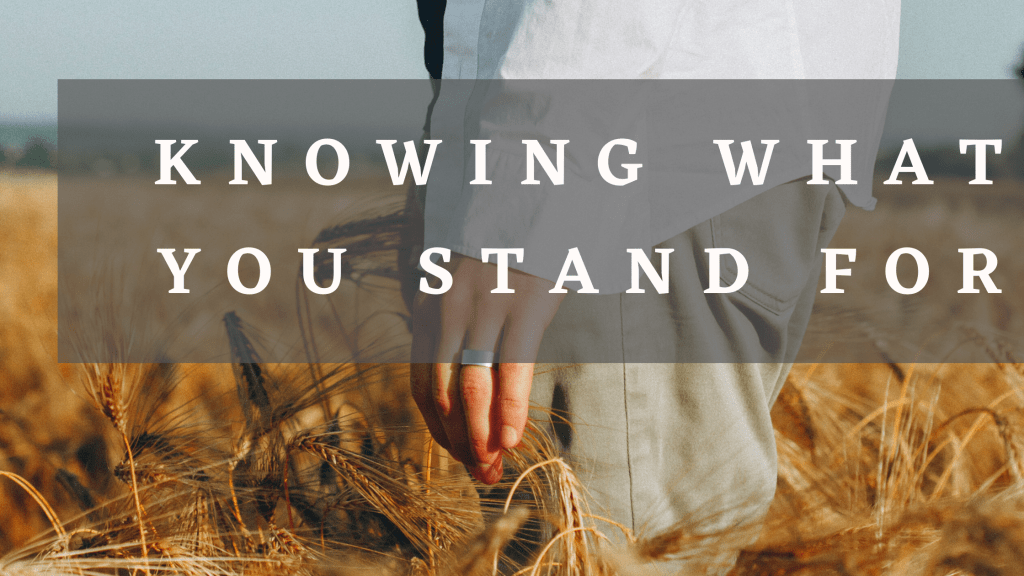 Knowing Who You Are & Where You Stand (podcast) – S. R. Crawford