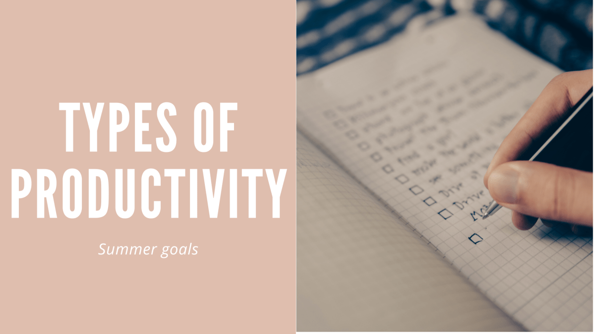 Types of productivity – it’s all valid – S. R. Crawford